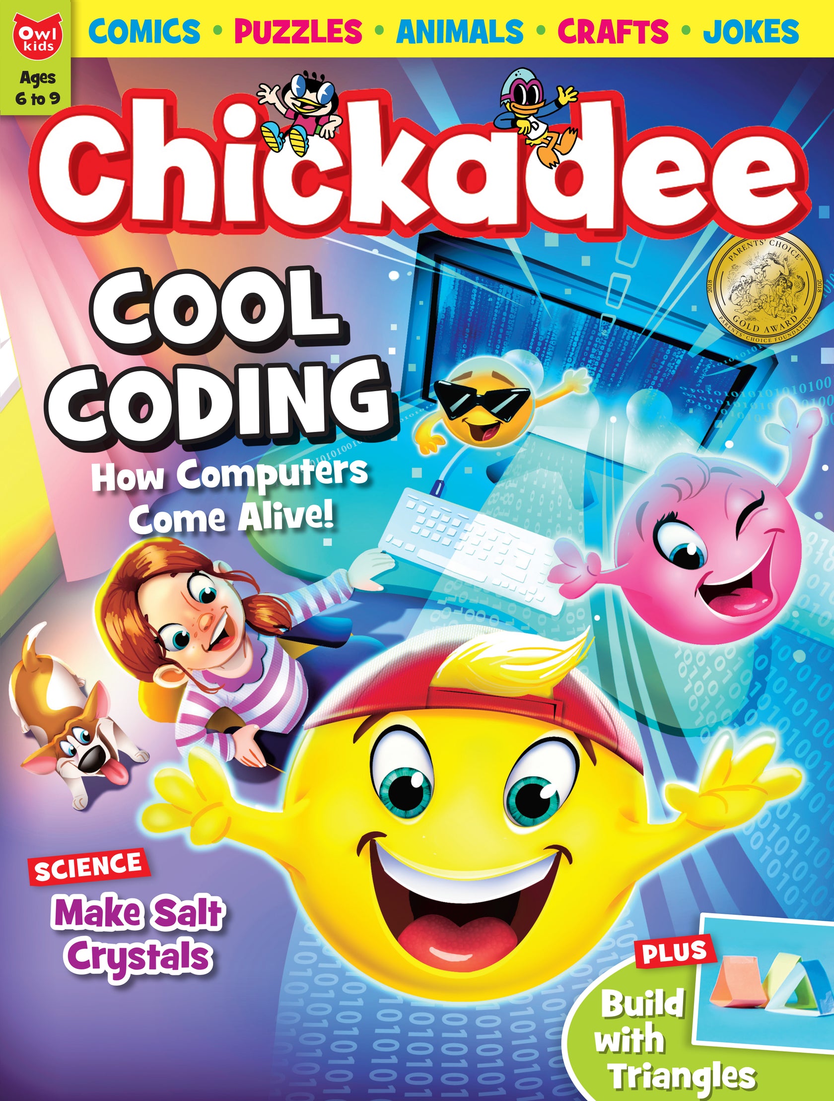 Chickadee Magazine: ages 6-9 – Bayard jeunesse