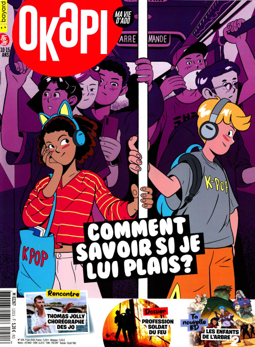 OKAPI : Abonnement magazine, adolescent 10 à 15 ans – Bayard jeunesse