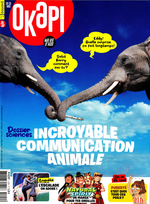 OKAPI : Abonnement magazine, adolescent 10 à 15 ans – Bayard jeunesse