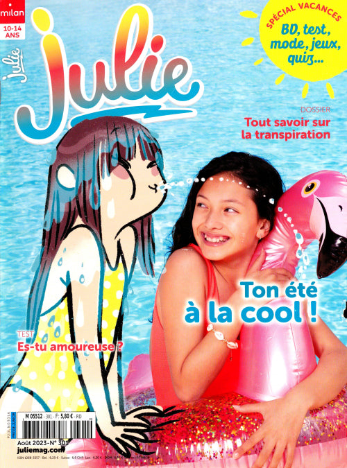 JULIE : Abonnement magazine adolescent, fille 10 à 14 ans – Bayard jeunesse