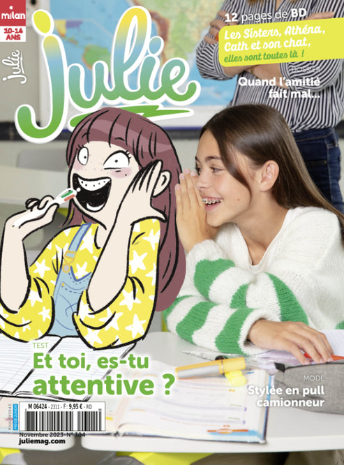 JULIE : Abonnement magazine adolescent, fille 10 à 14 ans – Bayard jeunesse