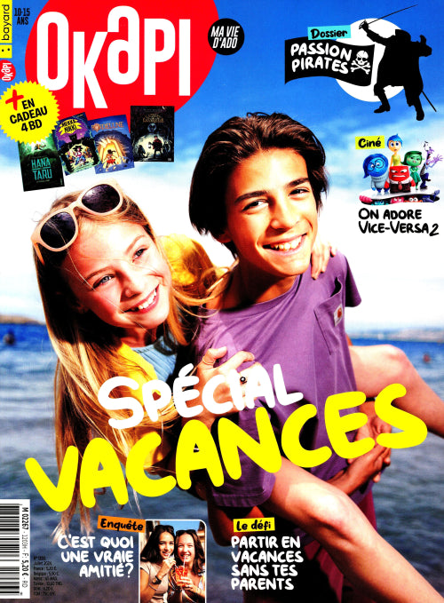 OKAPI : Abonnement magazine, adolescent 10 à 15 ans – Bayard jeunesse