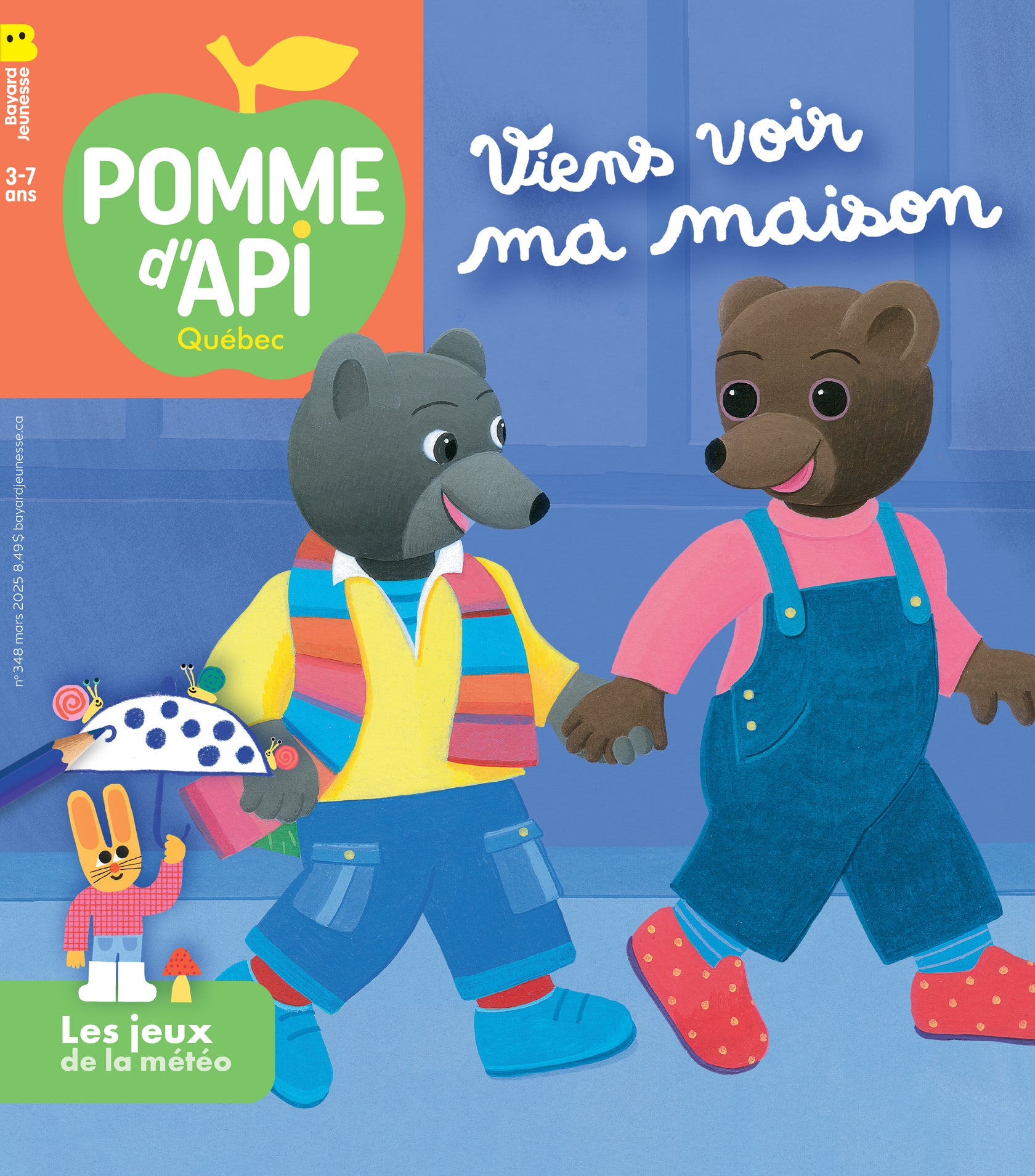 POMME D'API : Abonnement magazine, enfant 3 à 7 ans – Bayard jeunesse
