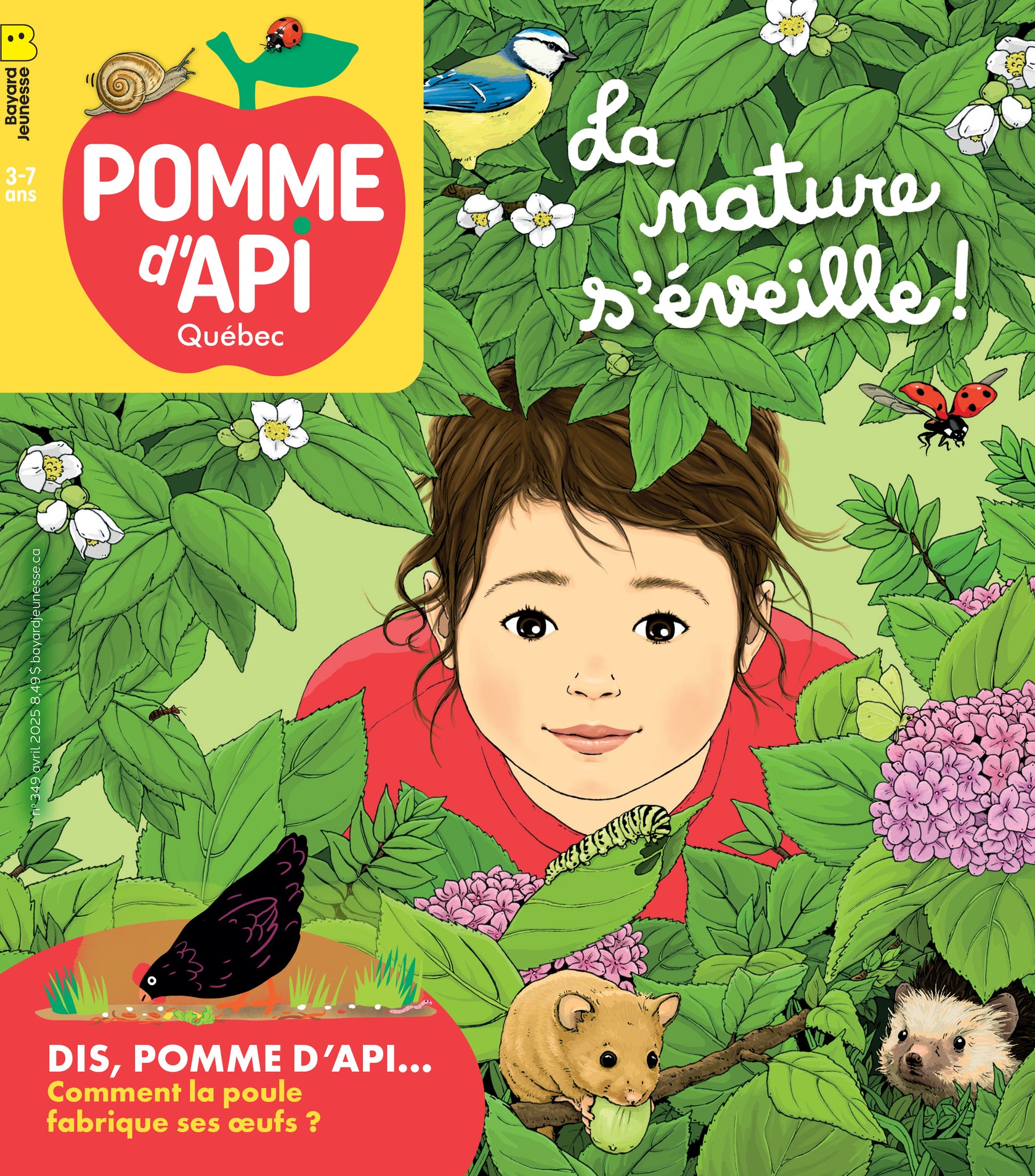 POMME D'API : Abonnement magazine, enfant 3 à 7 ans – Bayard jeunesse