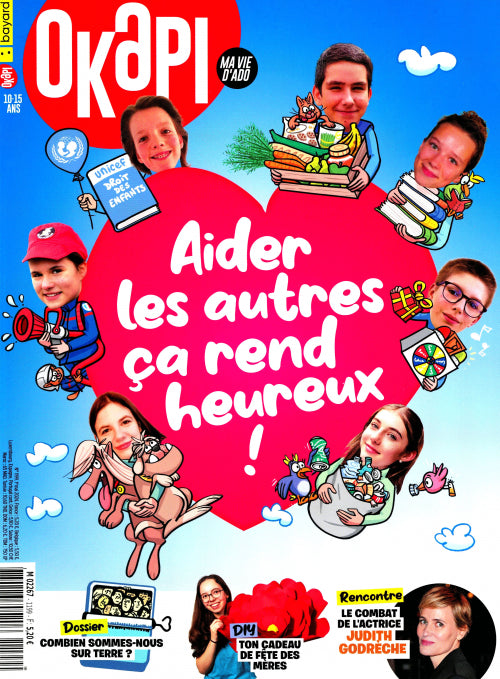 OKAPI : Abonnement magazine, adolescent 10 à 15 ans – Bayard jeunesse